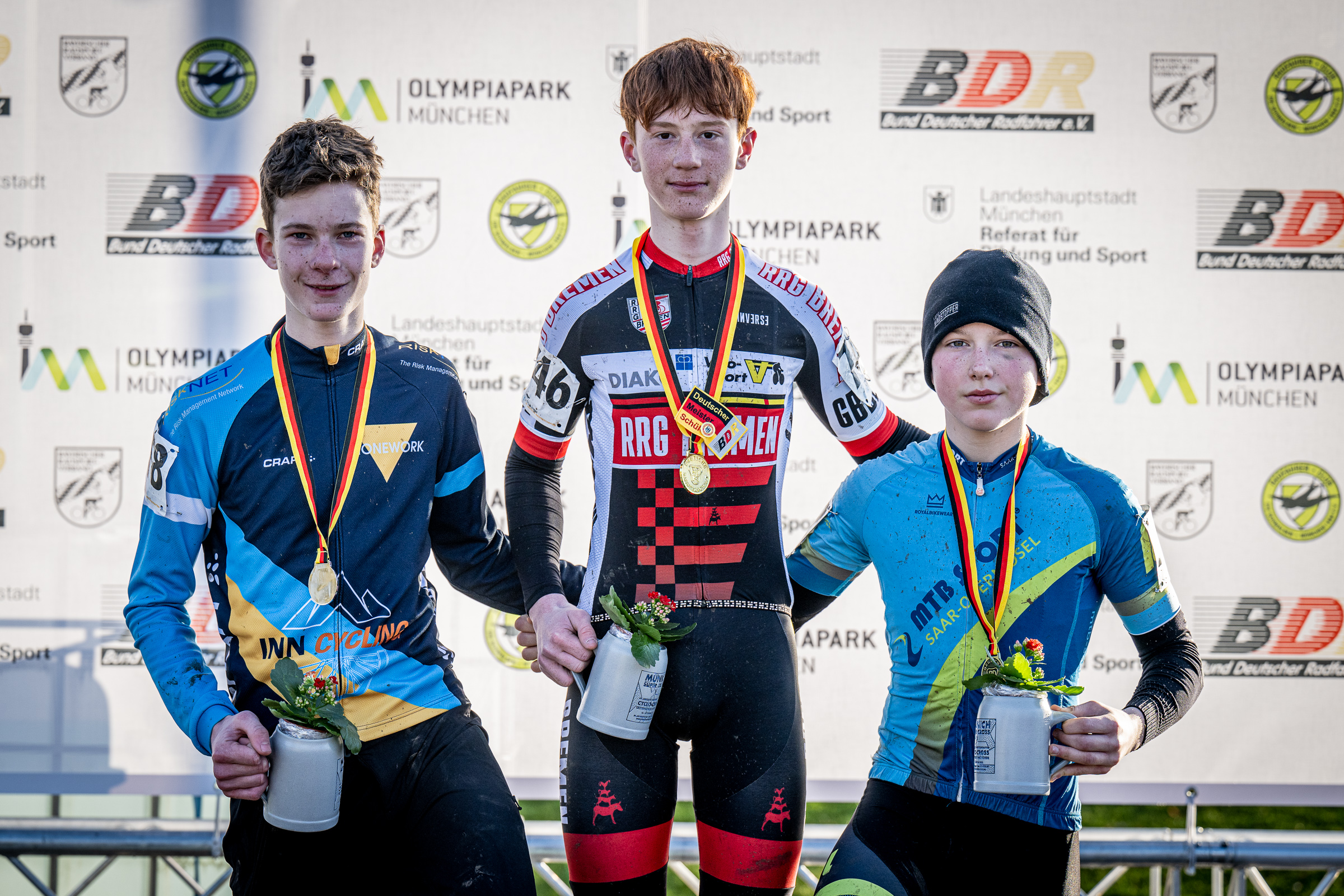 Deutsche Meisterschaften im Cyclo-Cross ein voller Erfolg. Begeisterung ...